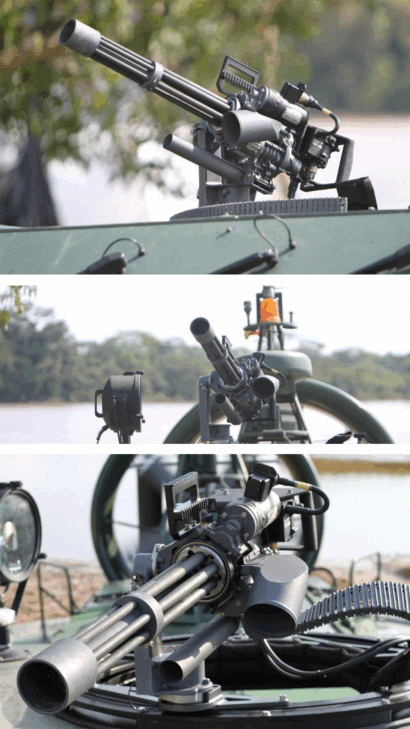 Griffon 2000TD Hovercraft Turret System - Dillon Aero